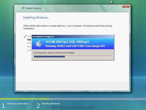 how can i deploy windows vista sp1 using sccm 2007 sp1 deploy vista