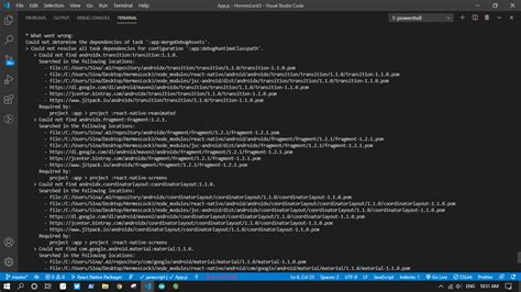 android error after install react native router flux stack overflow