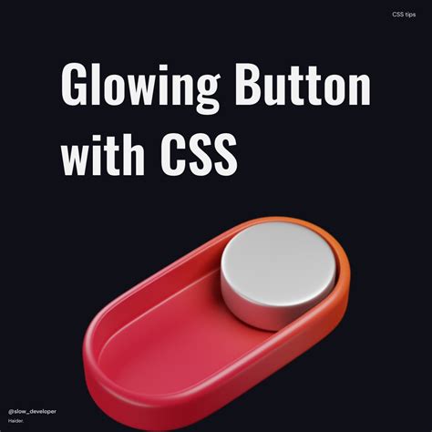 haider on twitter you can easily create glowing button with css