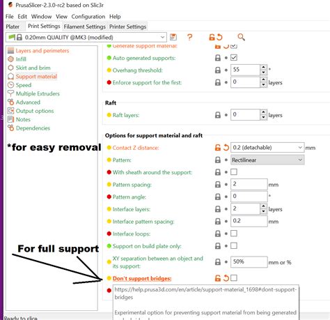 supports not slicing correctly even though i enforced them
