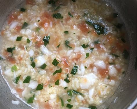 【宝宝银鳕鱼蔬菜粥的做法步骤图，怎么做好吃】婴儿宝宝懒人辅食粥面汤 下厨房