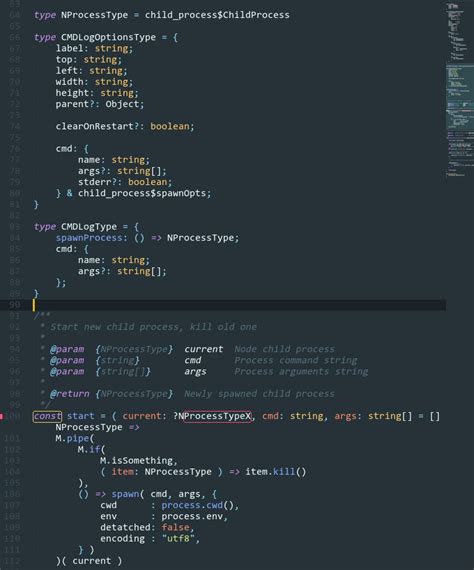 reactjs sublime text 3 react and flowtype syntax support white