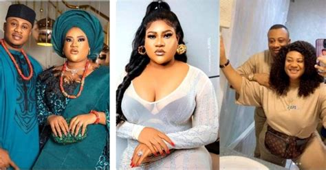 Checkout Some Things Said As Actress Nkechi Blessing And Ex Husband