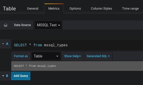 microsoft sql server grafana documentation