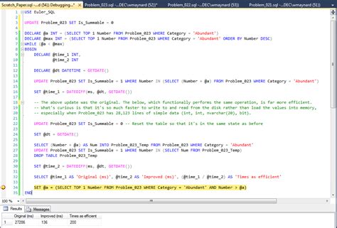 [ms sql] why is loading a subquery into a temp table so