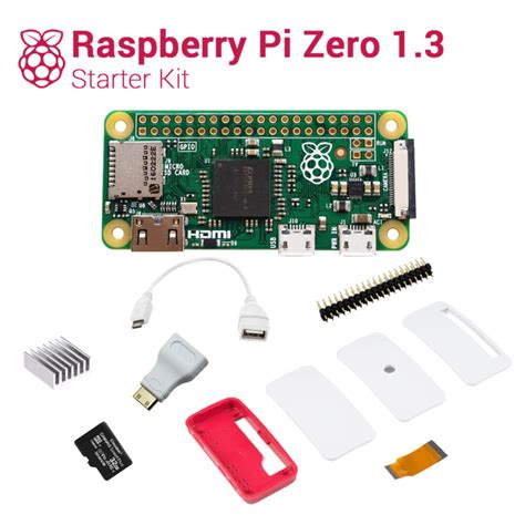 raspberry pi zero 1 3 starter kit 32gb