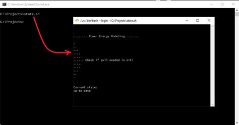shell run bash command in a windows batch file stack overflow