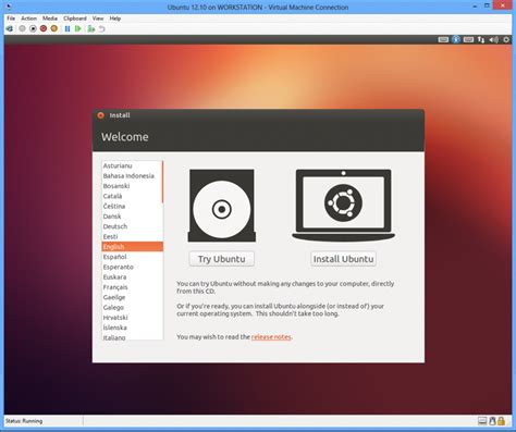 how to run ubuntu in windows 8 hyper v quickly servethehome