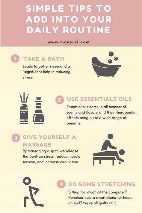 Self Care Routine Ideas For A Healthier Life Monsuri