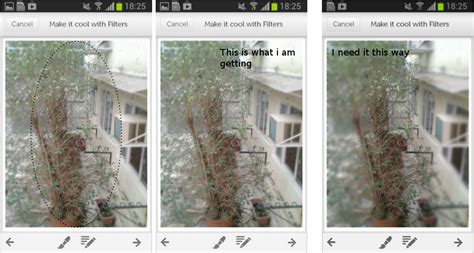 android er sharpen and blur bitmap convolution using images