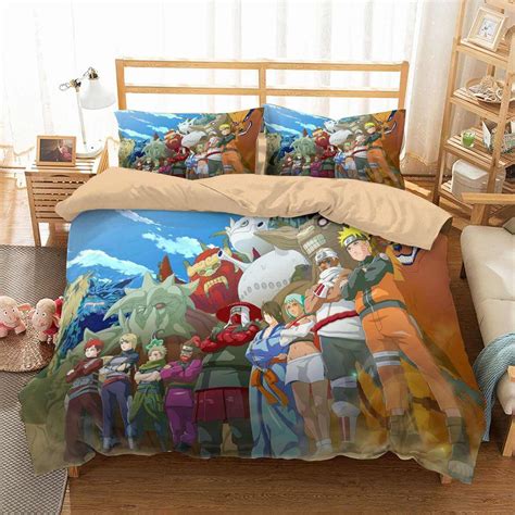 3d Customize Naruto Bedding Set Duvet Cover Set Bedroom Set Bedlinen