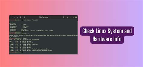 10 Commands To Collect System And Hardware Info In Linux