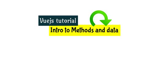 intro to methods and data properties in vuejs reactgo