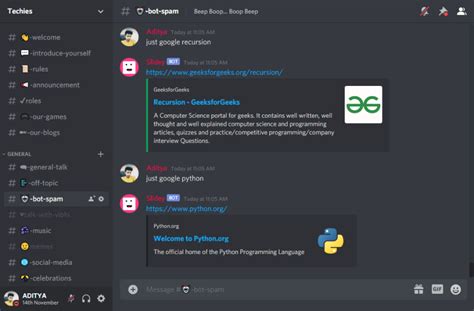 making a discord bot using discord py code zero