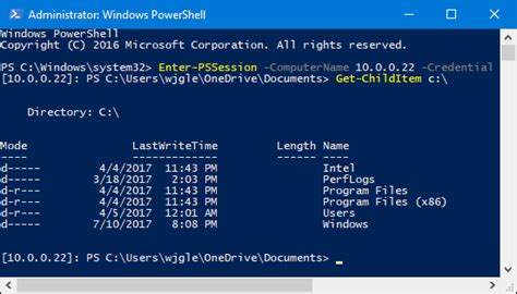 how to run powershell commands on remote computers