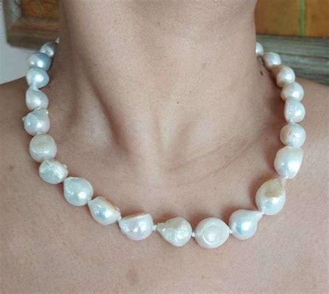Keshi Pearl Necklace Baroque 1pc Moksa