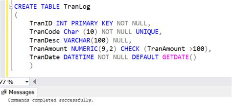 sql create table sqlskull