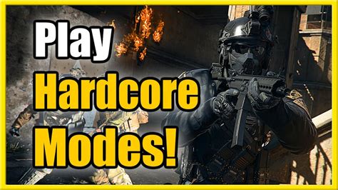 How To Play Hardcore Mode In Cod Modern Warfare 2 Tier 1 Modes Easy