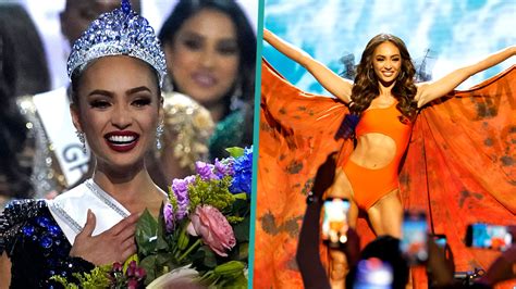 Miss Usa Rbonney Gabriel Wins Miss Universe With Swimsuit Cape She