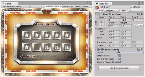 examples of canvasgroup application in unity nubick