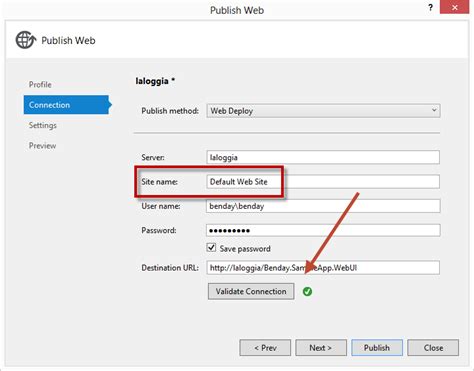 fix asp web deploy ‘error could not connect to remotesvc error