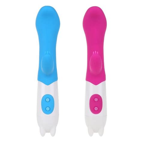 Waterproof Female G Spot Dual Motor Vibrating Stick Adult Sex Products