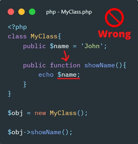 what is the this in php oop with example