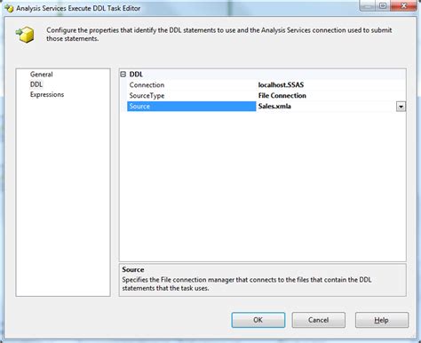 tips and tricks for sql bi using analysis services execute ddl task in