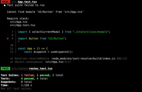 reactjs react testing library cannot find module declared in d ts