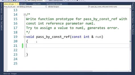 [solved] c return value reference const reference 9to5answer