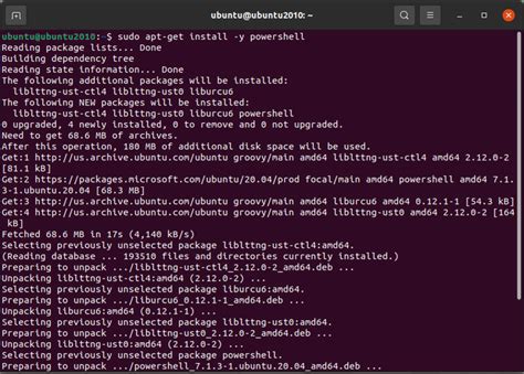 how to install powershell in linux geeksforgeeks