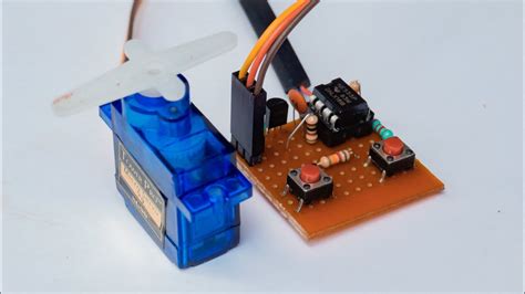 Servo Motor Controller Using 555 Ic Servo Tester Servo Controller