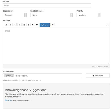 support tickets whmcs documentation