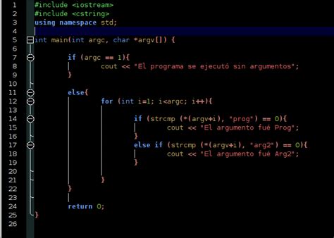 estrellas azules blog ejemplo de toma de argumentos int argc char argv