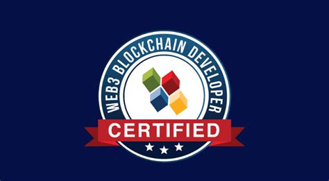 Certified Web3 Blockchain Developer Cw3bd ™ 101 Blockchains