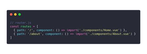 vue js app performance optimization part 2 lazy loading routes and