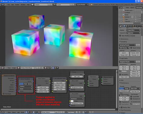 applying 1 texture to many objects with 1 material by elbrujodelatribu