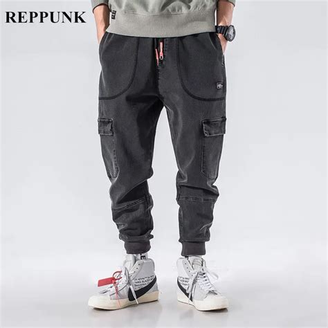 2018 Men Pants Hip Hop Harem Joggers Pants Male Trousers Loose