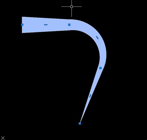 solved varying offset of a line polyline autodesk community