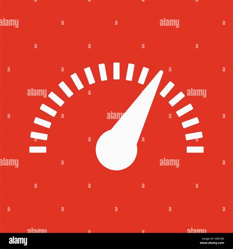 The Tachometer Speedometer And Indicator Icon Stock Vector Image And Art