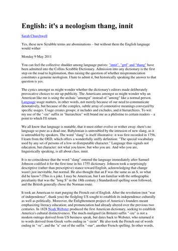 Aqa A Level English Language Paper 2 Question 3 Texts And Exemplar