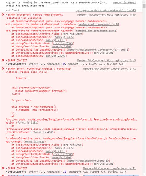 angular prevent angular7 project from spamming flooding errors in