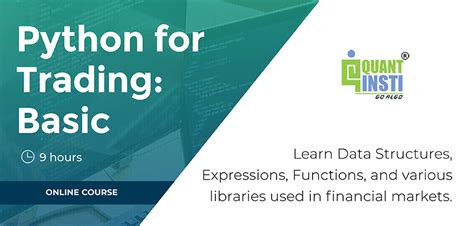 python for trading basic