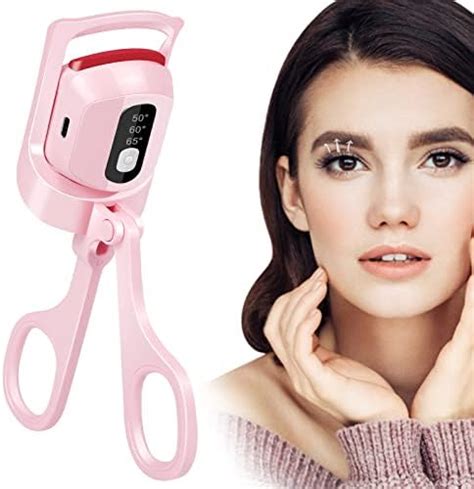 Hicdaw Heated Eyelash Curlers Electric Heated Lash Curler
