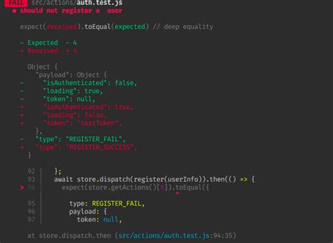 reactjs how to jest test an async action with axios in