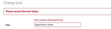 displaying custom validation exception in django admin