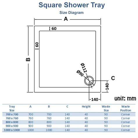 Plaza Square Corner Entry Shower Enclosure With Pearlstone Tray 6mm