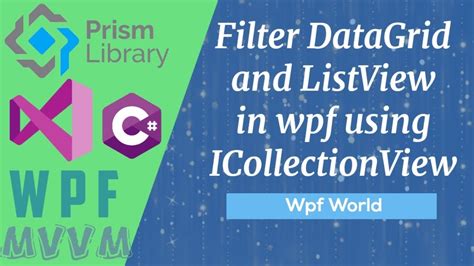 wpf datagrid youtube
