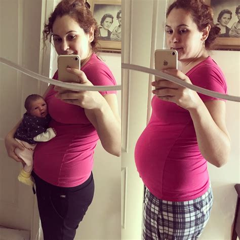 After And Before Mother And Pregnant Bebek Bebek Odası