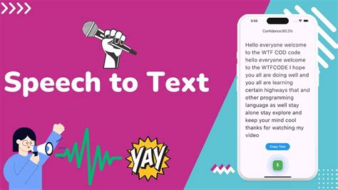 Speech To Text Flutter Voice Recognition App Youtube